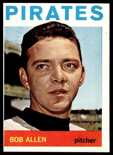 1964 Topps Bob Allen Pittsburgh Pirates #209 | eBay