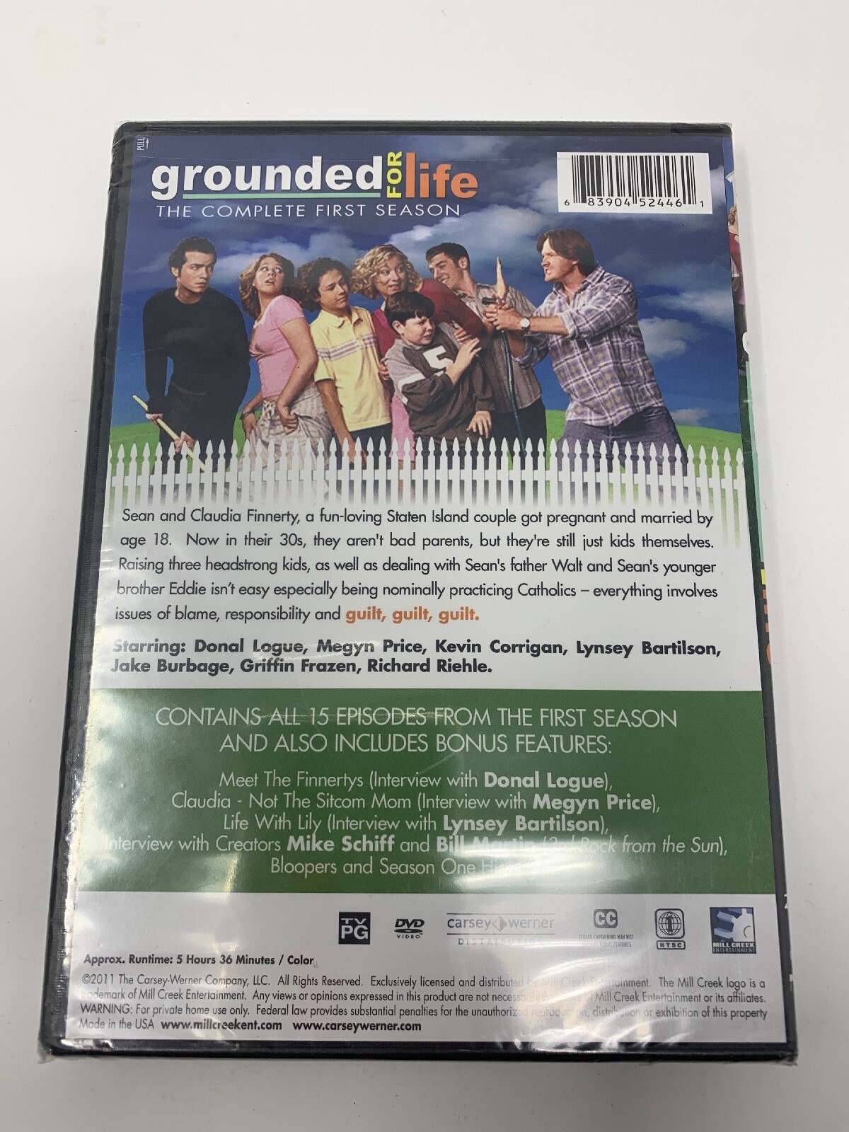 Grounded for Life - Season 1 (DVD, 2011, 2-Disc Set) 683904524461| eBay