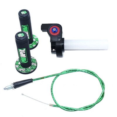 New Dirt Bike ATV Yamaha Banshee Quad Twist Throttle Conversion Cable ...