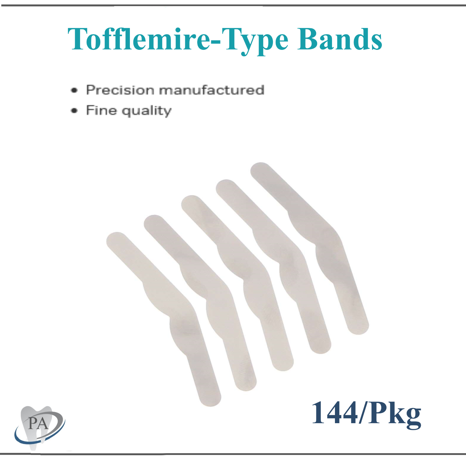 Dental Tofflemire Stainless Steel Matrix Bands 0.01, #1, #2, #3, #4 ...