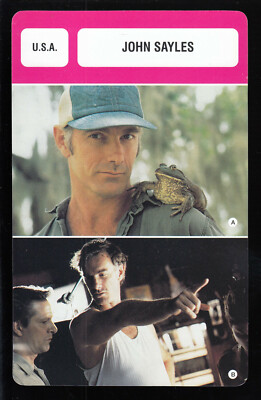 JOHN SAYLES Director Movies Film BIOGRAPHY PHOTO FRENCH MR. CINEMA CARD ...