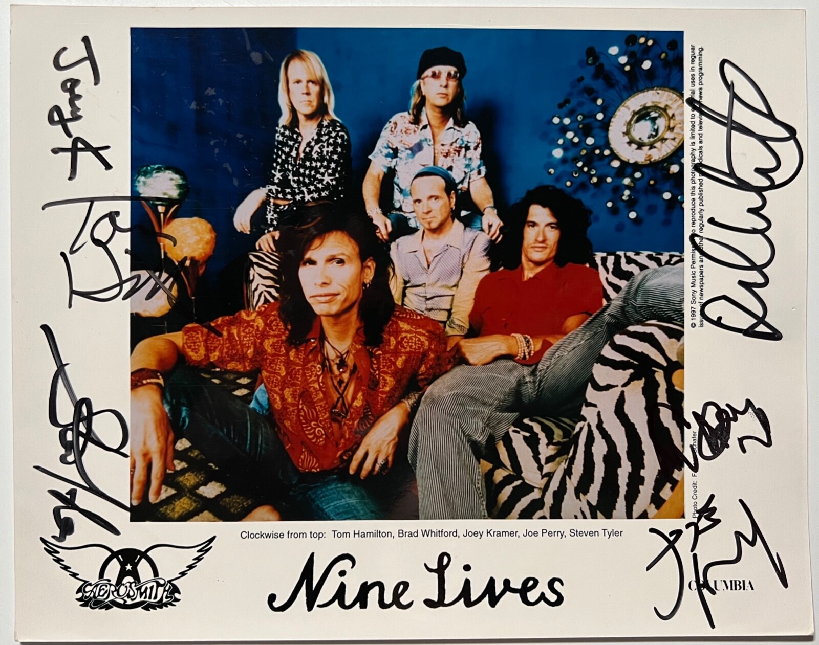 Steven Tyler Autographed Memorabilia | Signed Photo, Jersey ...