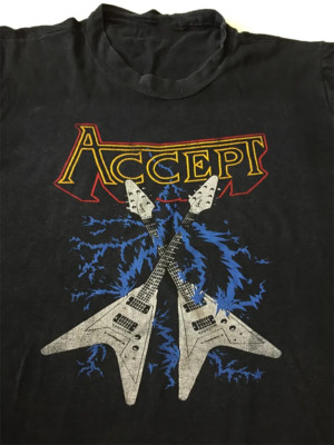 Accept Band Black T-Shirt Cotton Unisex Gift For Men Women BL2.258 | eBay