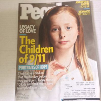 People Magazine Children Of 9/11 Legacy Of Love September 12, 2011 ...