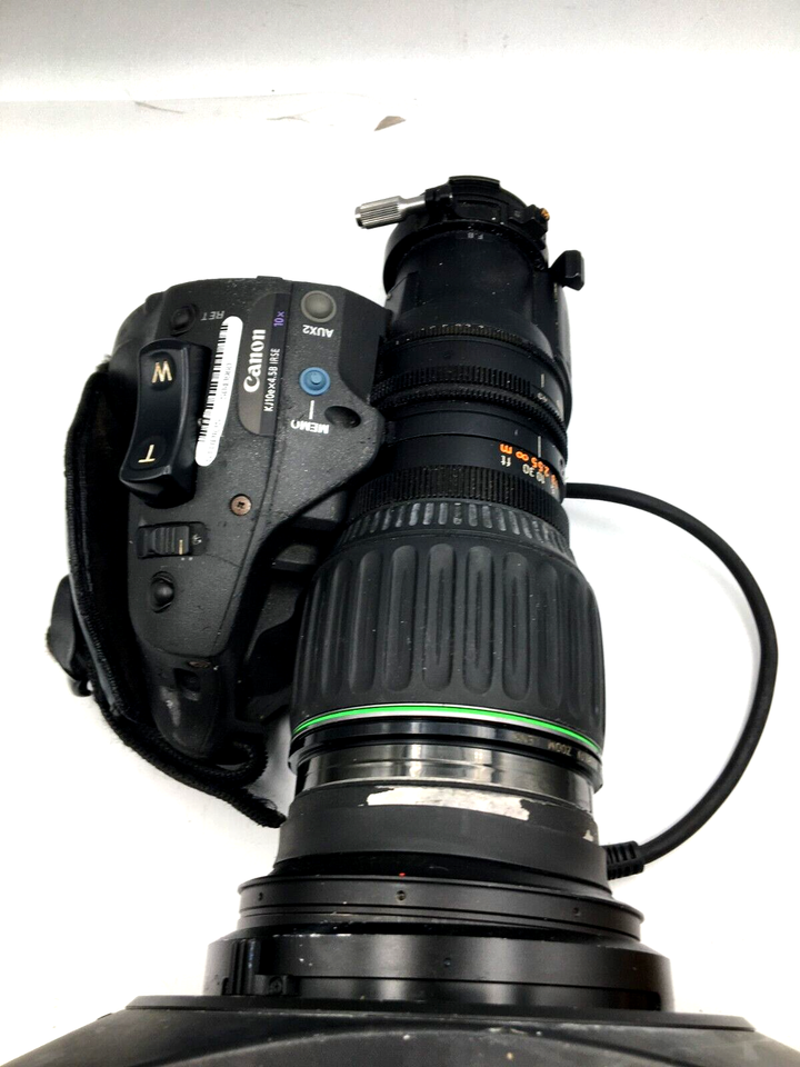 Canon 2/3" HDTV Zoom Lens B4 Mount Broadcasting Professional KJ10ex4.5B ...