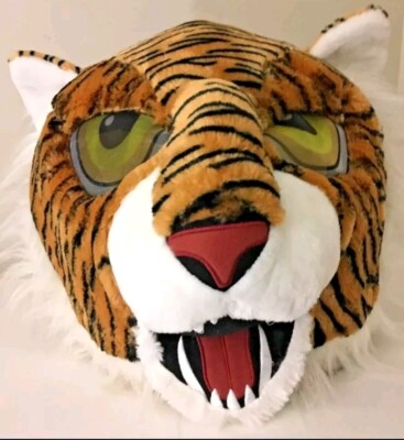 Dan Dee Tiger Head Mascot Mask Adult Costume Big Greeter Head | eBay