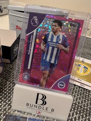 Georginio Rutter Brighton Pink Mini Diamond /399 Topps Premier League ...