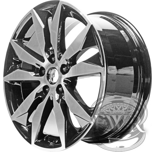 New 18" Machine Black Alloy Wheel Rim for 2016-2022 Chevrolet Malibu ...