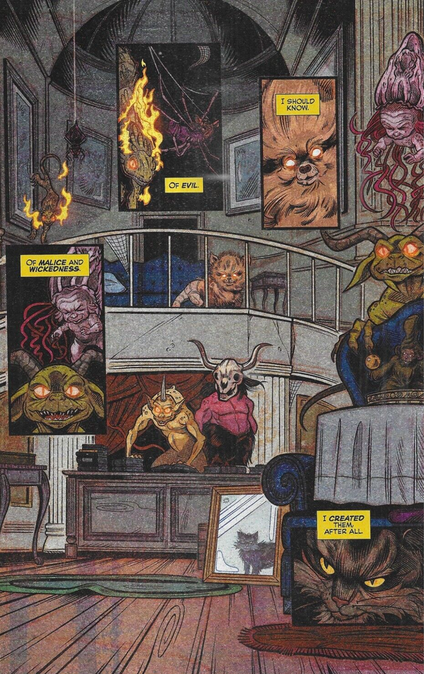 Nine Lives of Salem Comic 1 First Print Cover B Hack Variant 2025 ...