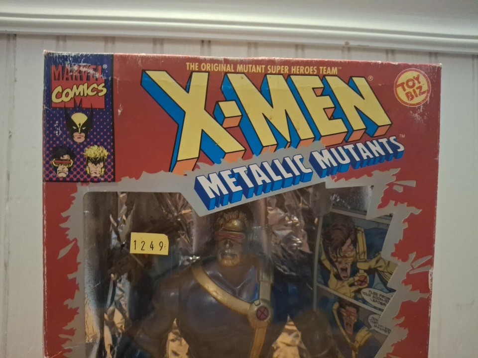 ToyBiz X-Men Metallic Mutants Deluxe Edition 10" Action Figure Cyclops ...