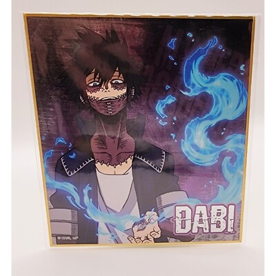 My Hero Academia Dabi Mini Shikishi Art Board *US SELLER* | eBay