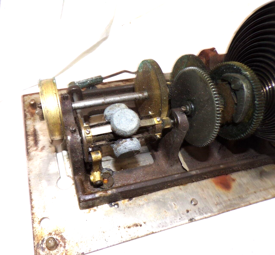 COLUMBIA MODEL A PHONOGRAPH MOTOR AND ID PLATE | eBay