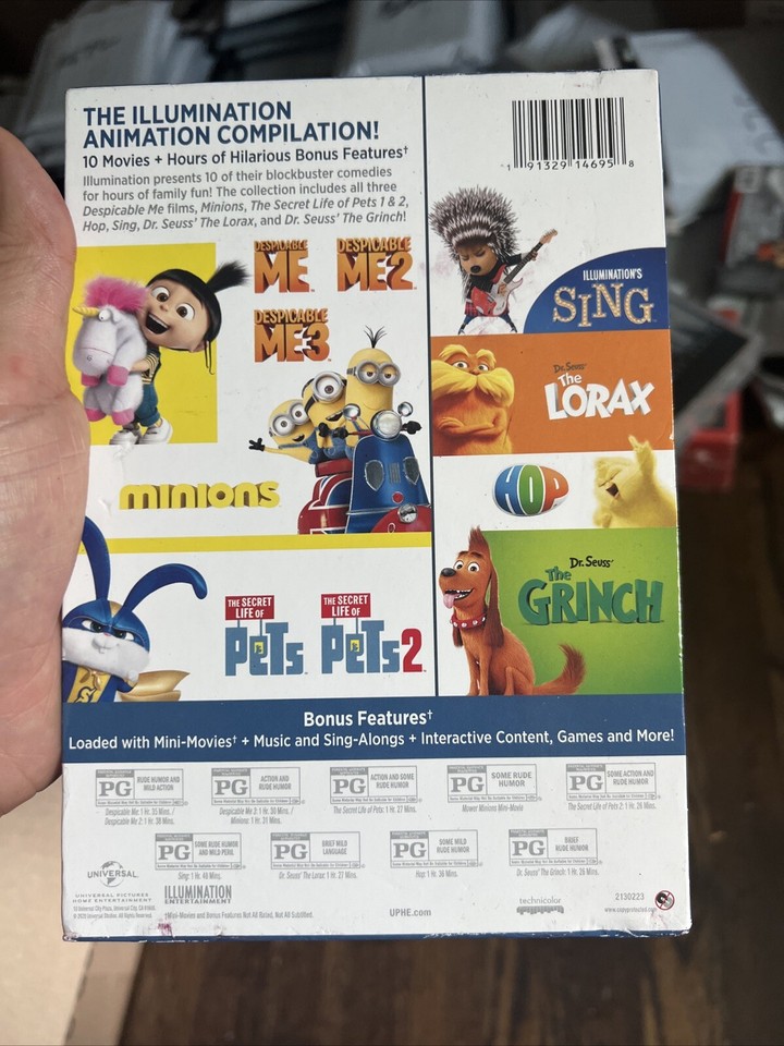 Illumination Presents: 10-Movie Collection (DVD) 191329146958 | eBay