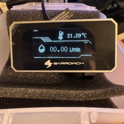 Barrow BarrowCH FBFT04 Water Temperature Meter + Flow Meter Intelligent ...