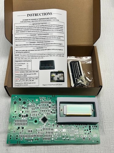 Raypak Compatible 013464F PC Board and Temperature Control Kit - New in ...