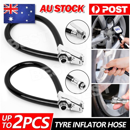 1-2pcs Flexible Motorcycle Bicycle Car Clip-on Air Tyre Tire Chuck ...