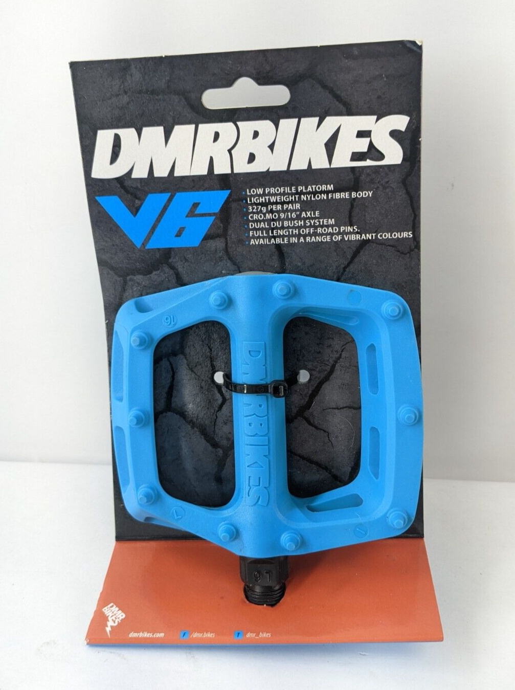 Pair of DMR Bikes Blue Bike Pedals DMR14-V6-B | eBay