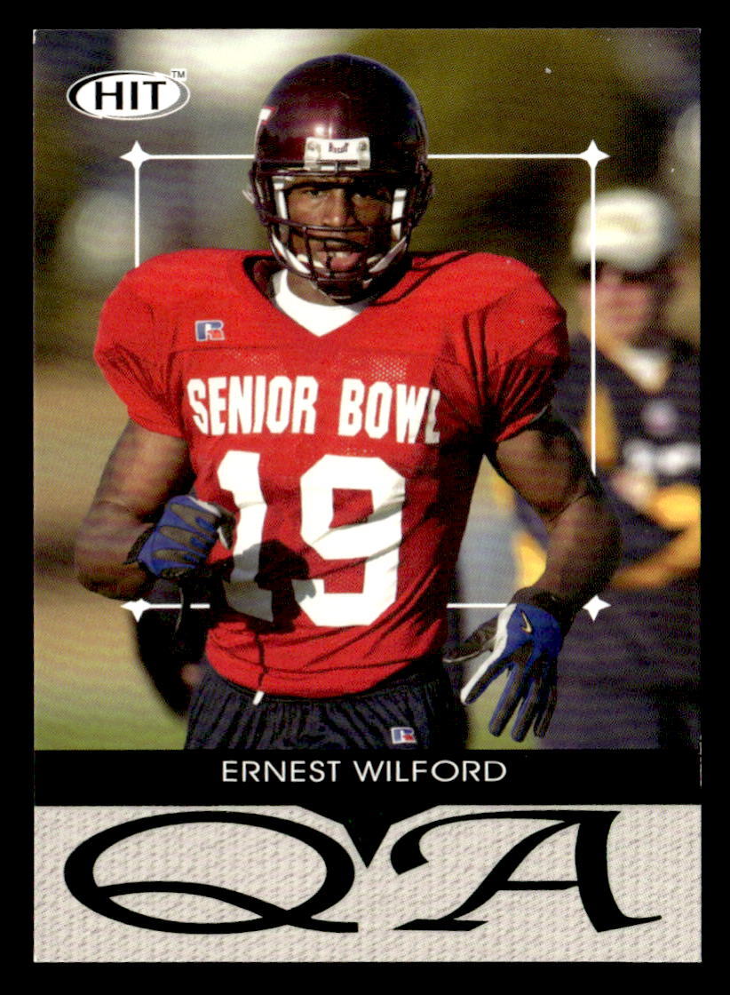 Ernest Wilford 2004 SAGE HIT Card #Q19 Virginia Tech Hokies | eBay