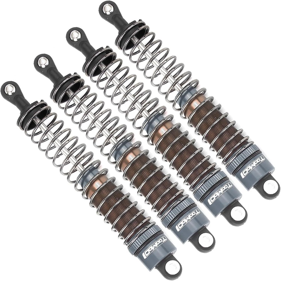 90mm 1/10 RC Oil Shock Absorber for Tamiya Bullhead/Clod Buster/TRX4 ...