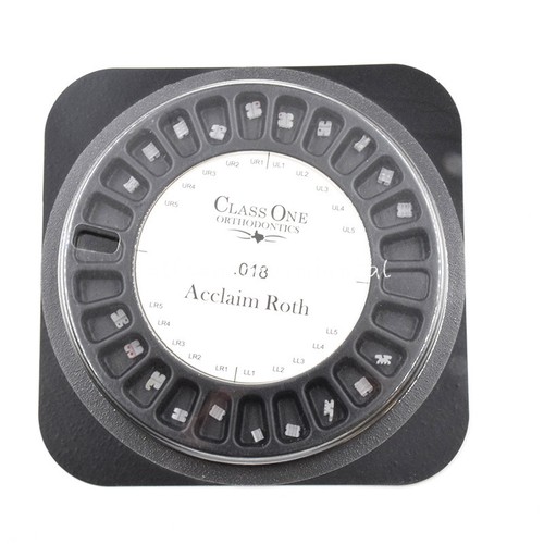Dental Orthodontics Ceramic Brackets Brace Class One Roth 018 Solt 3 ...