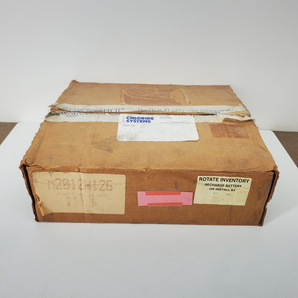 Exide Lightguard Emergency Lighting M2012H126 With Battery 1000010136 ...