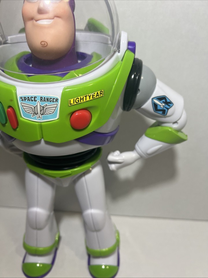 Disney Store Toy Story Buzz Lightyear Interactive Talking Action Figure ...