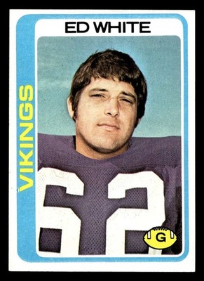 1978 Topps #163 Ed White Near Mint Vikings ID: 504658 | eBay