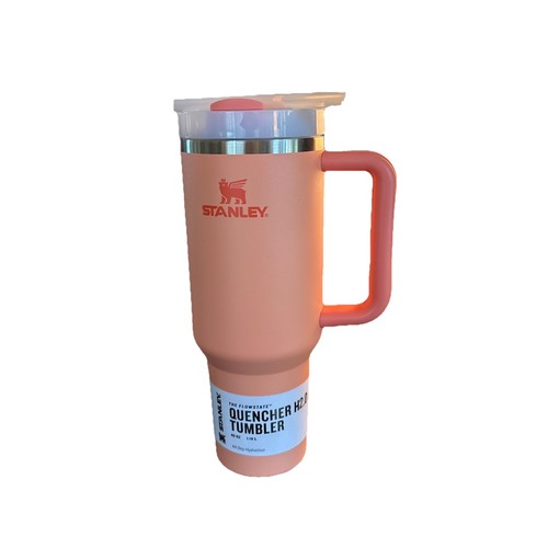 The Flow State Stanley Cup 40oz Stainless Steel Tumbler - Orange Brand ...