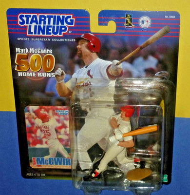 2000 MARK MCGWIRE St. Louis Cardinals 500 Home Runs Starting Lineup ...
