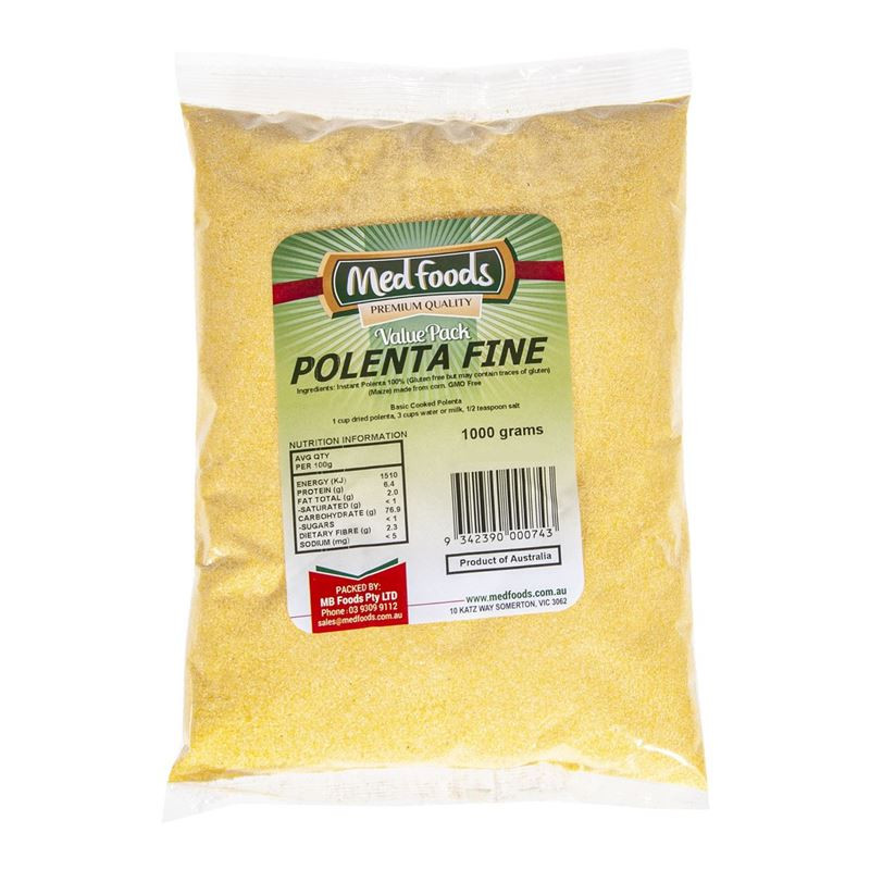Medfoods - Polenta Fine 1kg | eBay