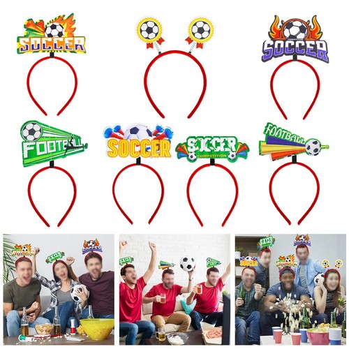 Plastic Football Fans Supplies Headwear Football Elements Plush Texture ...