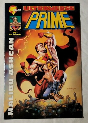 Malibu Comics Ultraverse Prime #1 Ashcan Cover by Boris Vallejo 1994 ...