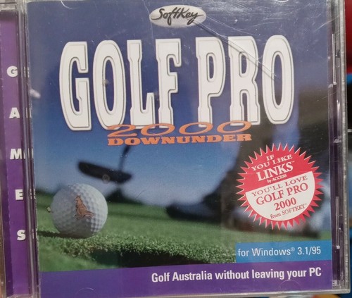 Golf Pro 2000 Downunder Game PC, CD-ROM SoftKey / TLC, 1997 Sports ...