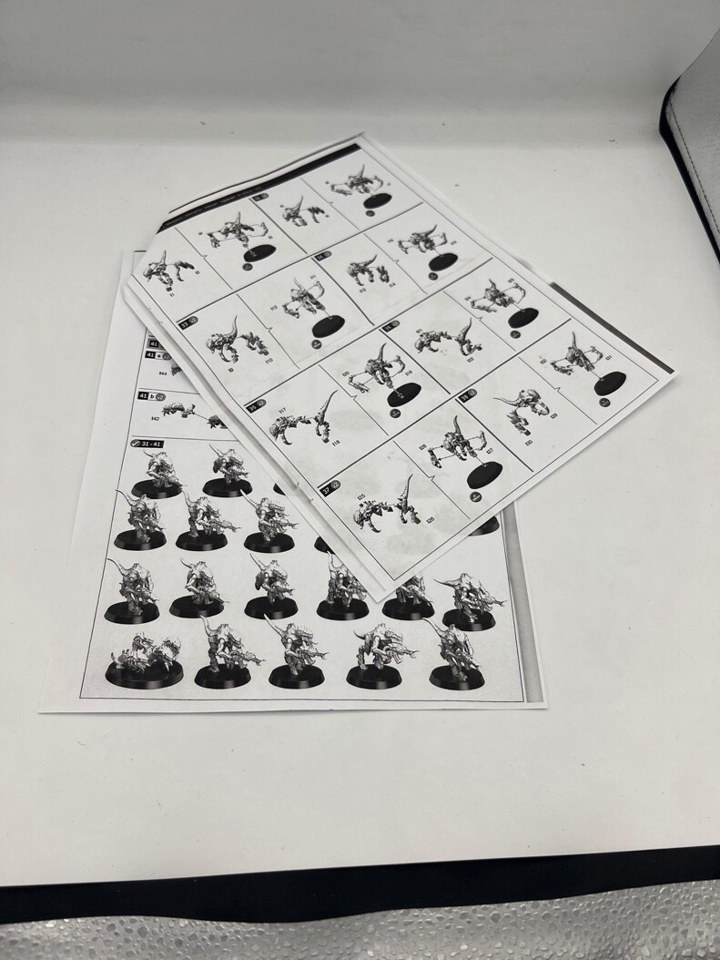 Warhammer 40K Leviathan Tyranids 20x Termagants And Rippers | eBay