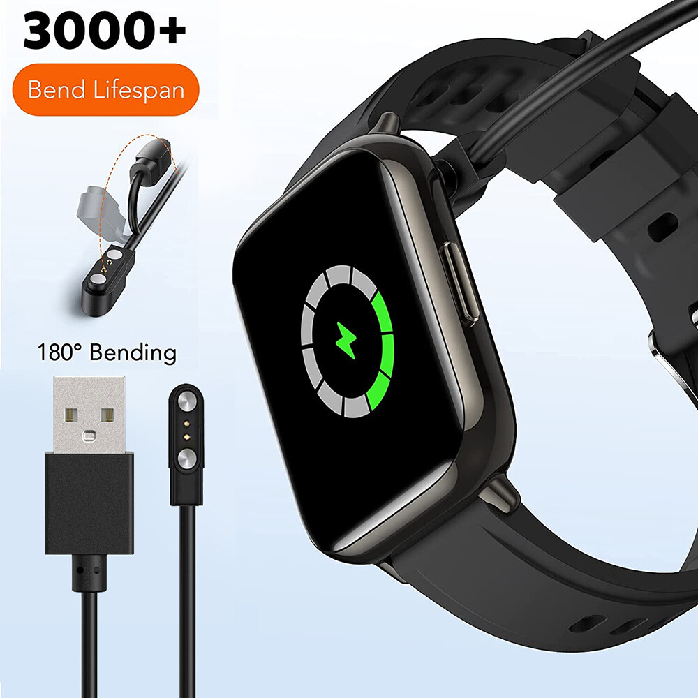 2-Pin Universal USB Data Charging Cable Magnetic Charger For Smart ...