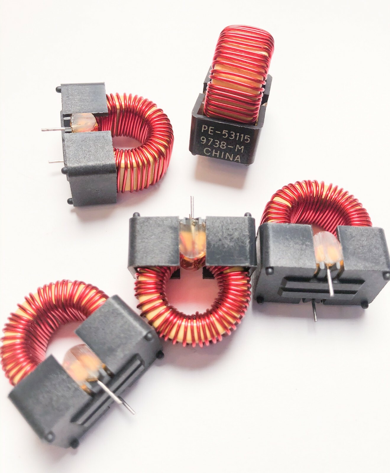 x5 Pulse Electronics 150uH 3A 20% Power Toroid Coil Inductor PE-53115 ...
