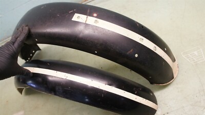 Triumph T120R T 120 T120 R Bonneville 650cc TR6 FRONT REAR FENDER 1970 ...