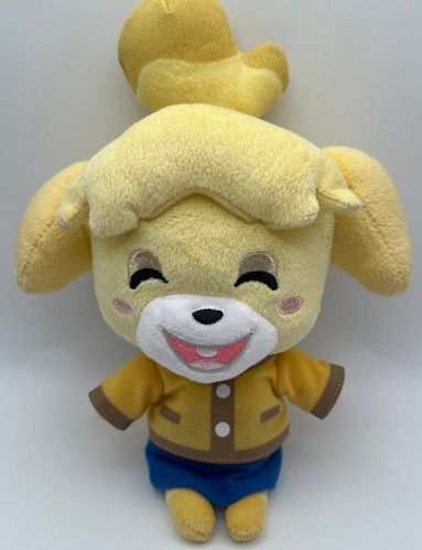 Animal Crossing New Leaf Smiling Isabelle 9" Plush Toy Stuffed Doll ...