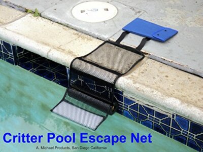 Critter Pool Escape Net - Animal Escape Ramp for Pools - Frog & Rodent ...