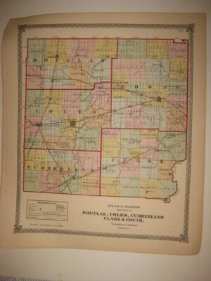 Entire US - 1875 Map Chart