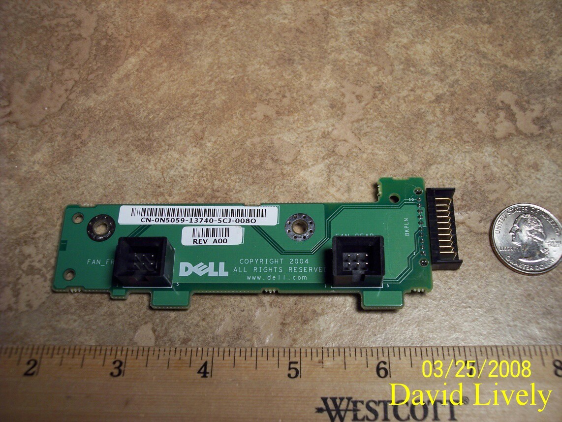 2x Lot Dell N5059 PE6850 Interposer Boards CN-0N5059 Poweredge 6850 | eBay