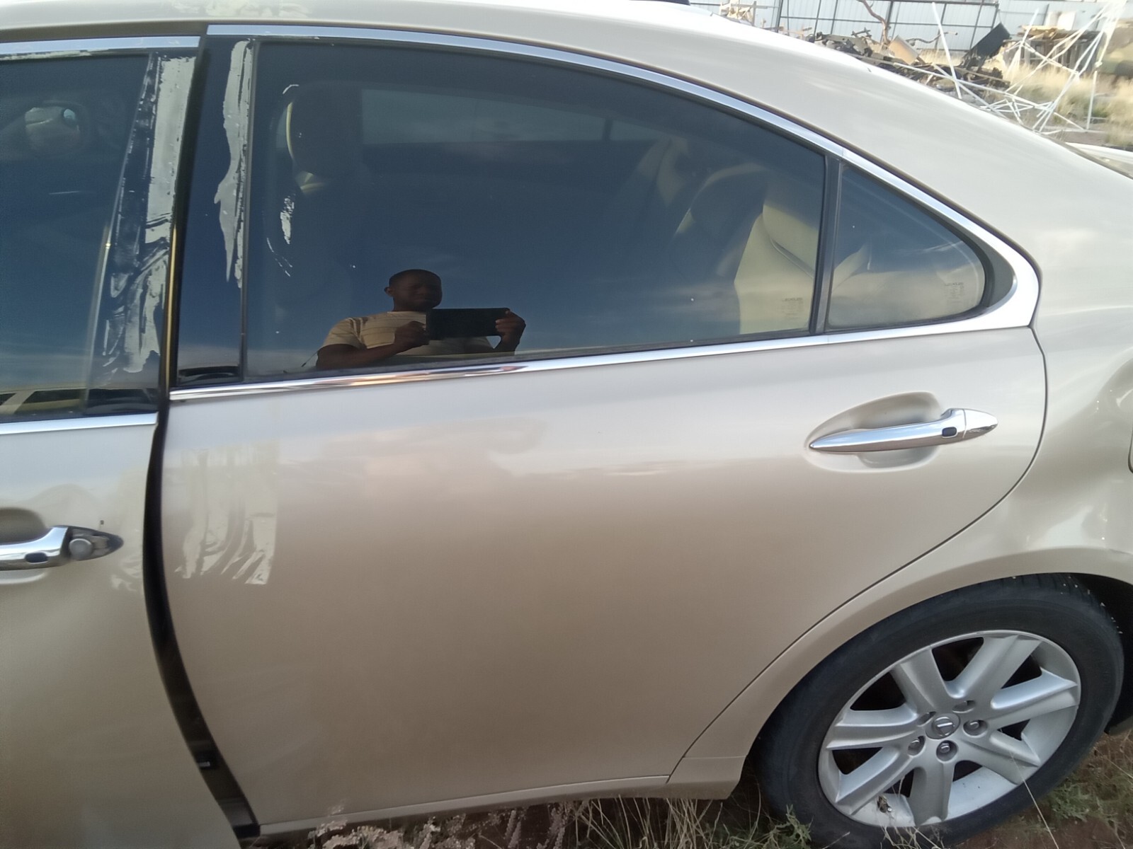 07 08 09 10 11 12 LEXUS ES350 ES 350 REAR LEFT DRIVER SIDE DOOR 4T1 | eBay