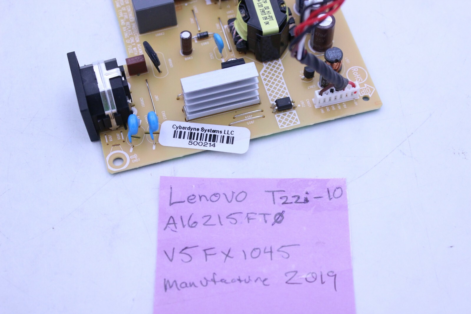 lenovo t22i-10 A16215FT0 V5FX1045 PCB Power 715G8617-P02-000-001R ...