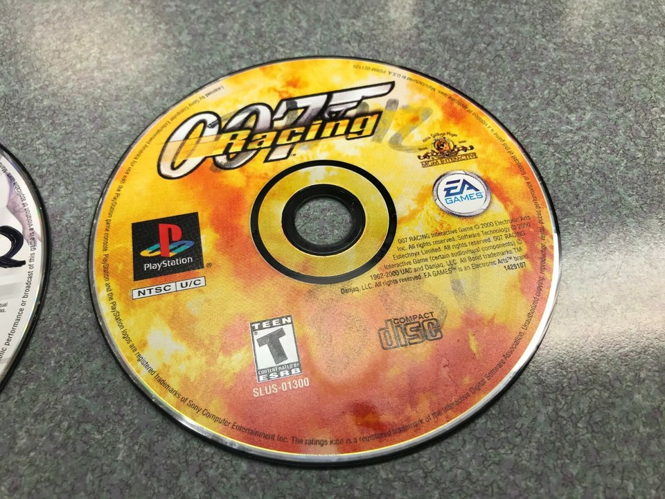 007 Racing & NBA Shootout 2002 (Playstation 1 PS1), discs only - GUC ...