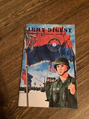 Army Digest - The Official U.S. Army Magazine - March 1966 | eBay