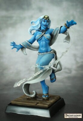 Reaper Pathfinder Metal Miniature Shazathared, Marid. New in package ...