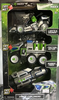 Space Vehicles Rocket, Racer, ATV Truck by Space Maxx Sounds and Lights ...