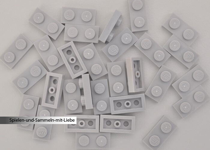 3023 Lego 20x platte 1x2 HELLGRAU 4211398 online kaufen | eBay