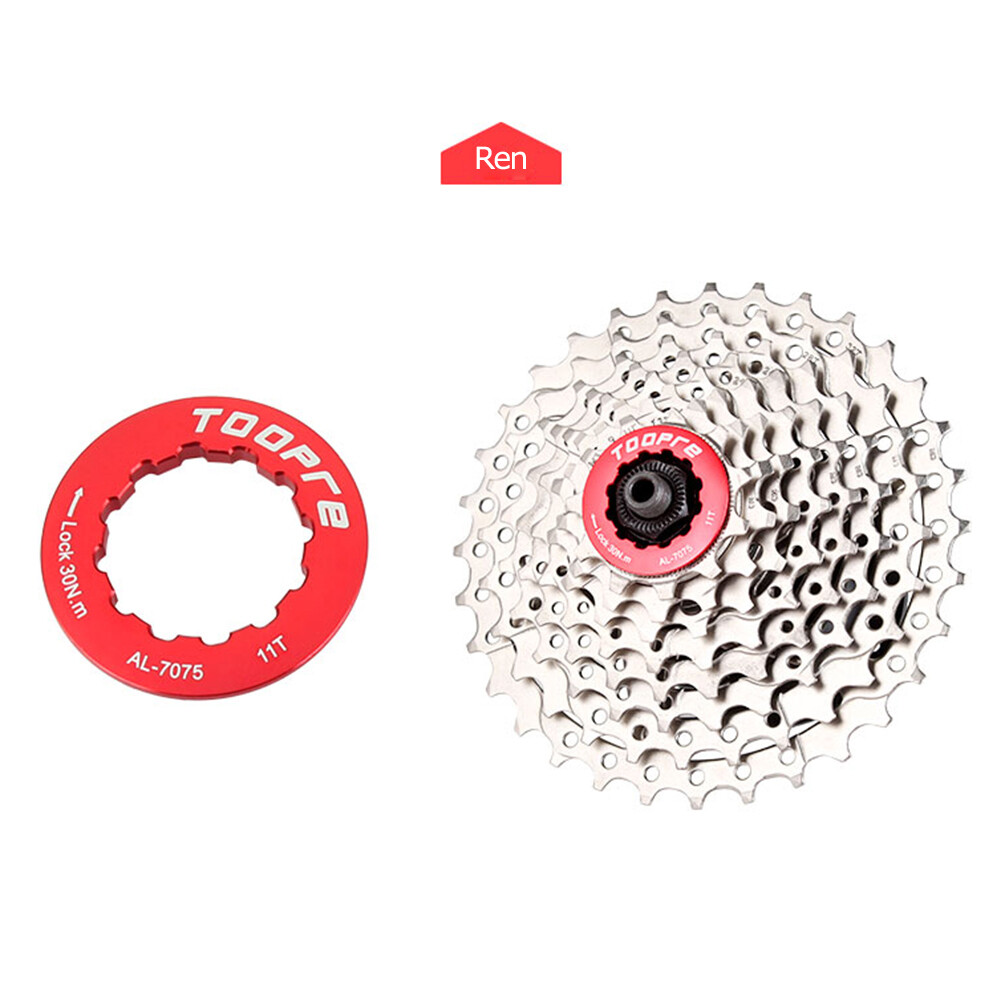 Cassette Lock Cover 11T MTB Bike Freewheel Locks Ring Fixing (Red) # | eBay