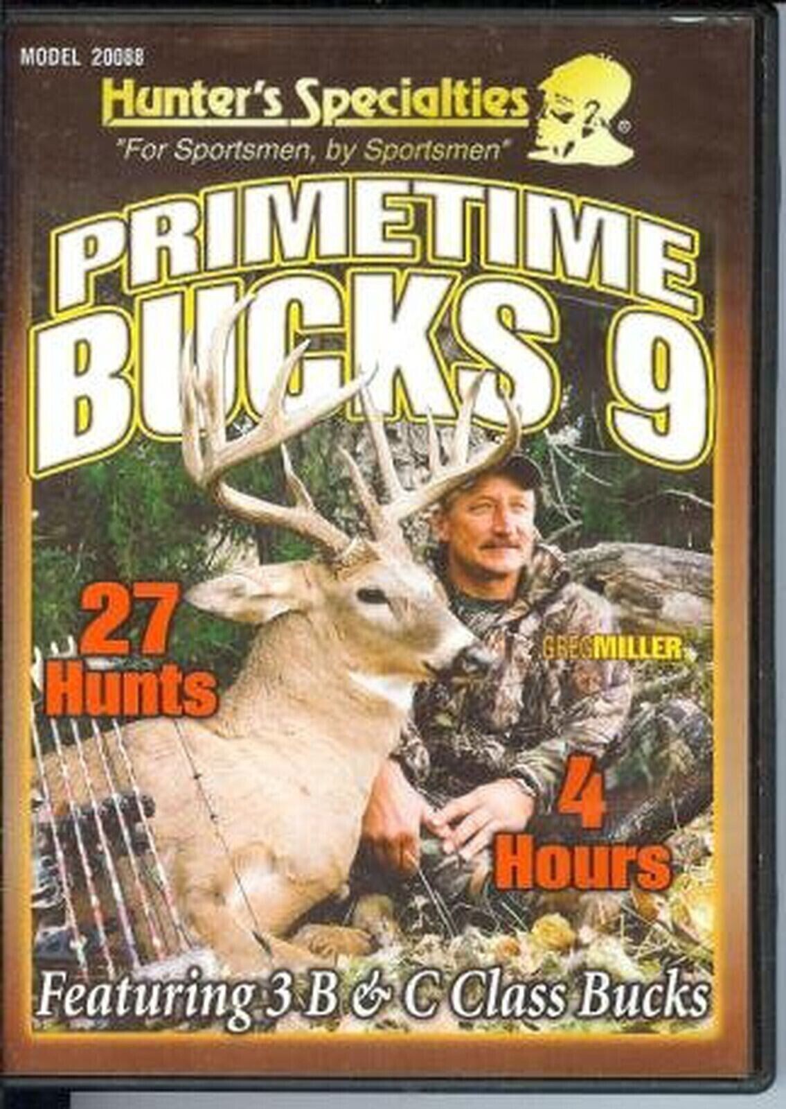 Hunters Specialties Primetime Bucks 9 DVD 27 Hunts 4hrs for sale online ...